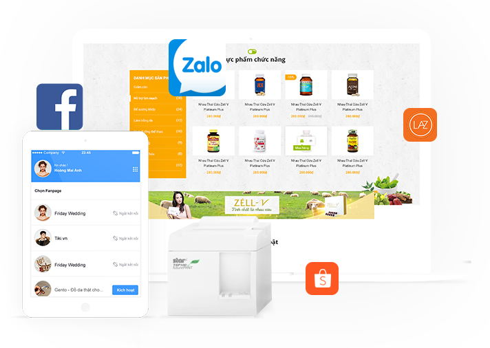 Nền tảng quản lý & bán hàng đa kênh tốt nhất cho bạn | Sapo