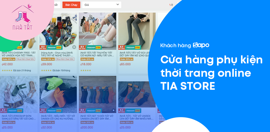 Cửa hàng phụ kiện thời trang online TIA STORE