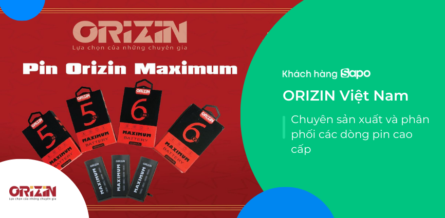 Orizin Việt Nam - chuyên sản xuất và phân phối các dòng pin cao cấp
