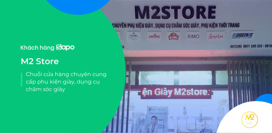M2 Store - Chuỗi cửa hàng cung cấp phụ kiện giày, dụng cụ chăm sóc giày