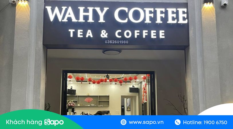 Wahy Coffee&Tea – Hành trình từ bỡ ngỡ đến tự tin kinh doanh cùng Sapo
