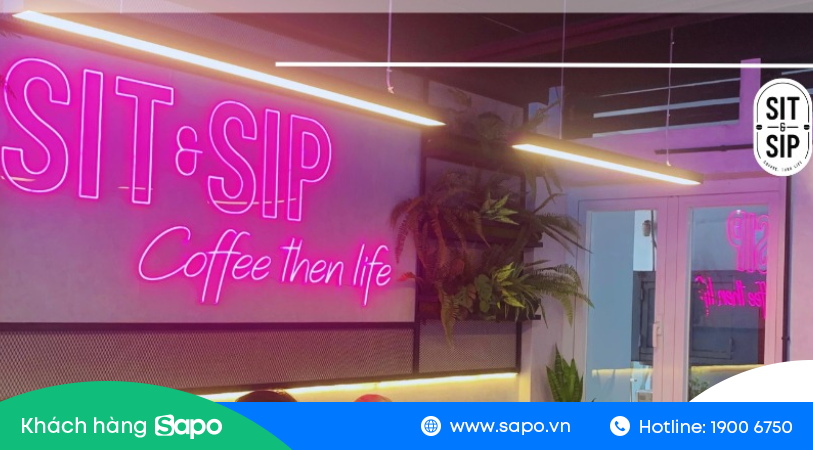 Sit & Sip Coffee - Không gian cà phê làm việc đốn tim giới trẻ