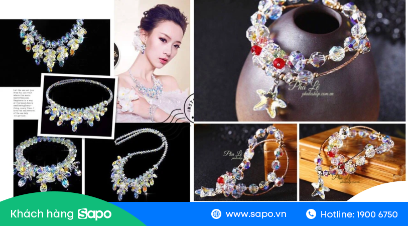 Pha Lê Shop - Trang sức pha lê made with Swarovski Element