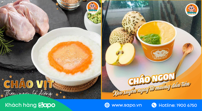 Tiệm cháo BaBuu - Đem hạnh phúc đến từng bữa ăn của trẻ