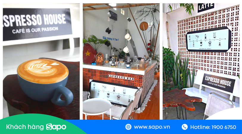 Quán cafe Espresso House - Cà phê hạt chất lượng cao