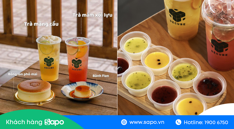 Dè CuBe Tea & Coffee Long Thành - Trà trái cây truyền thống thơm mát