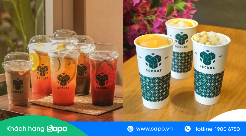 Dè CuBe Tea & Coffee Long Thành - Trà trái cây truyền thống thơm mát