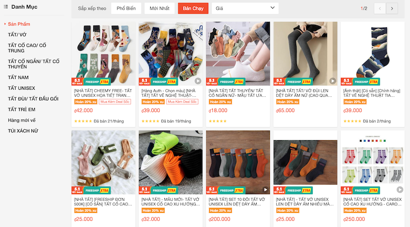 Cửa hàng phụ kiện thời trang online TIA STORE