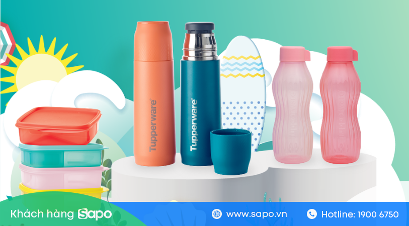 Tupperware - Sản phẩm lưu trữ và bảo quản thực phẩm hàng đầu của Hoa Kỳ