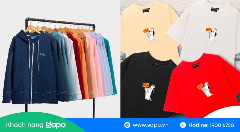 HiYu Store - Màu sắc thời trang đa dạng của giới trẻ